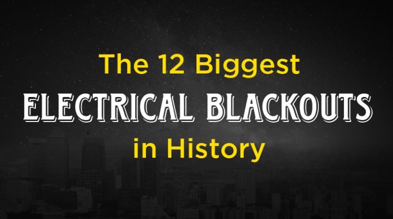 12 Biggest Electrical Blackouts in History [Infographic] – The Local Brand®